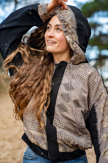 Bomber Jacket 'Rame' with hood – Uma Nomad